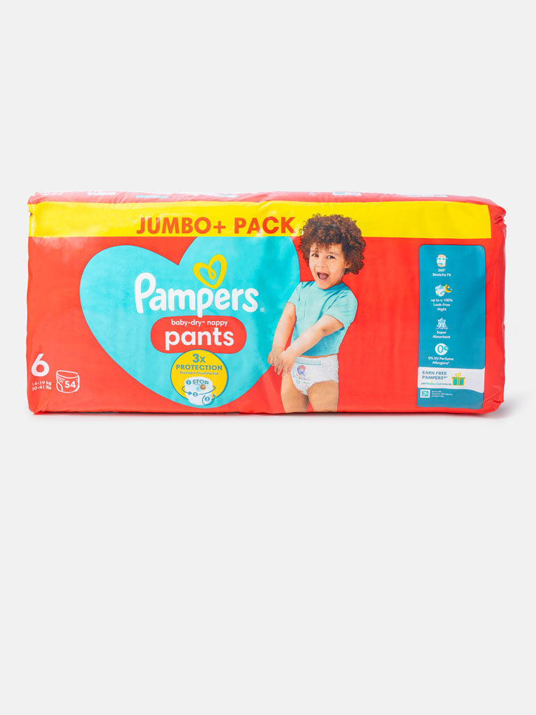 Pampers Baby-Dry Nappy "Pants" Jumbo Pack | Mommiesnbabies