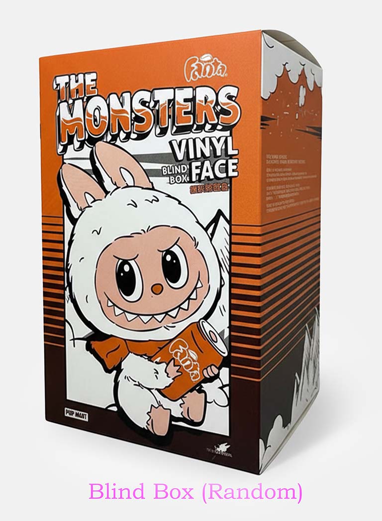 Monsters Labubu "Fanta" Edition Plush – Single Box | Mommiesnbabies